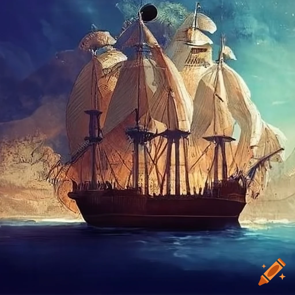 Spain age of exploration on Craiyon