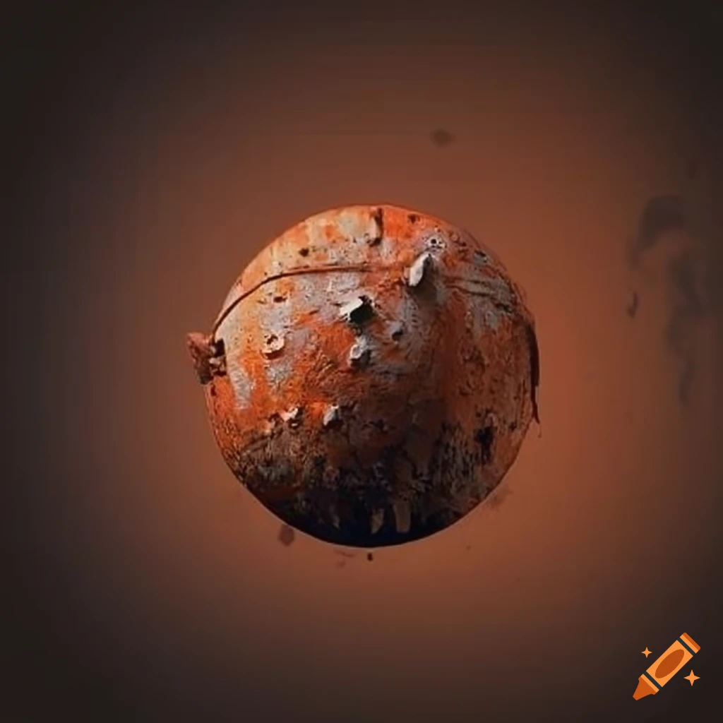 Rust texture on Craiyon