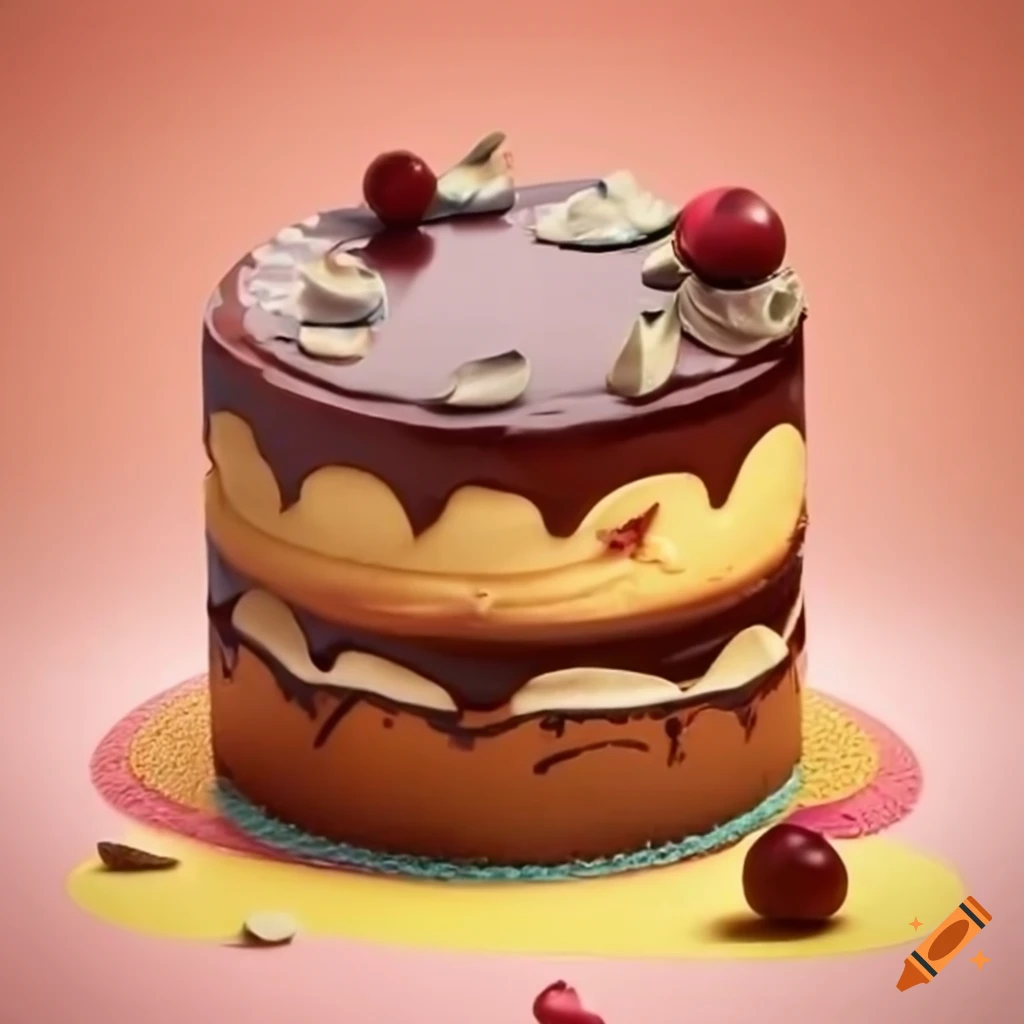 Delicious pastry on Craiyon