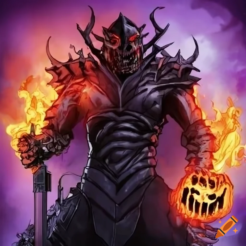 Image of the shredder and ghost rider