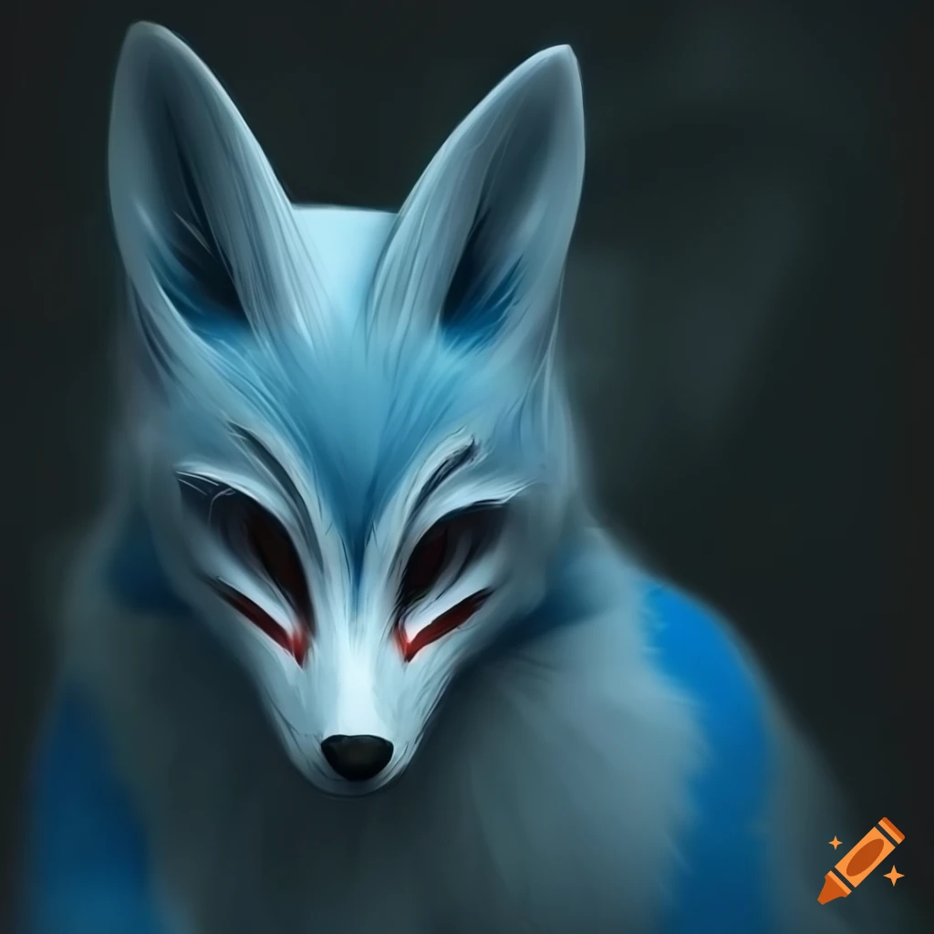 Mythical fox with feathery wings soaring in the sky on Craiyon