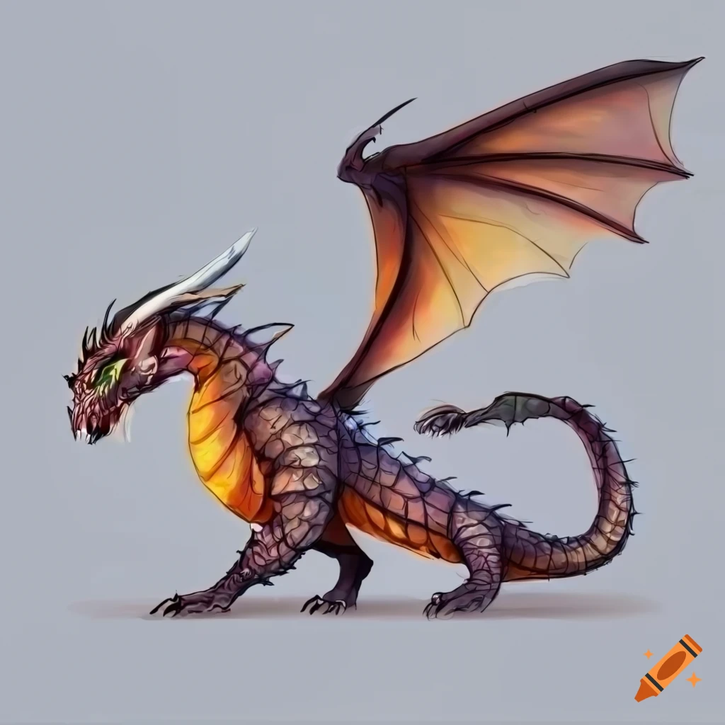 Eastern dragon on Craiyon