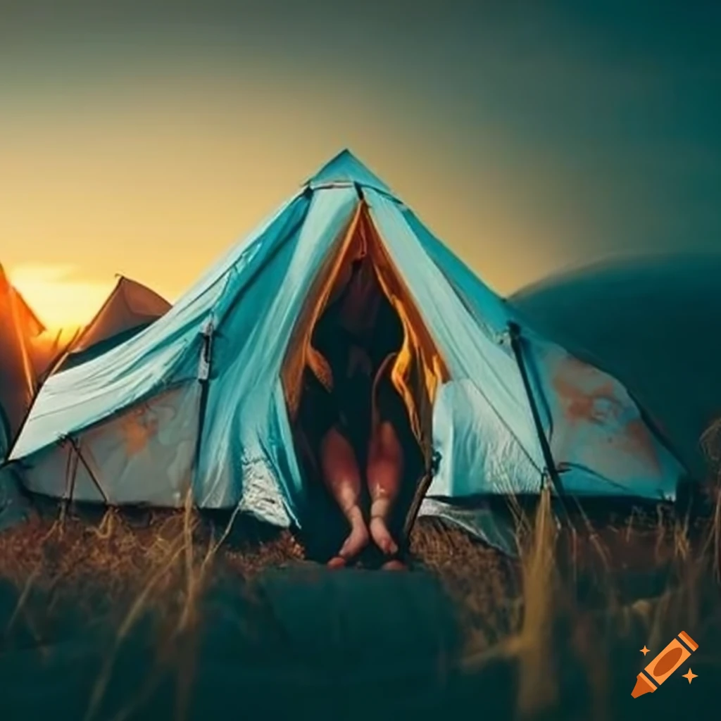 Photograph of hands forming a tent shape