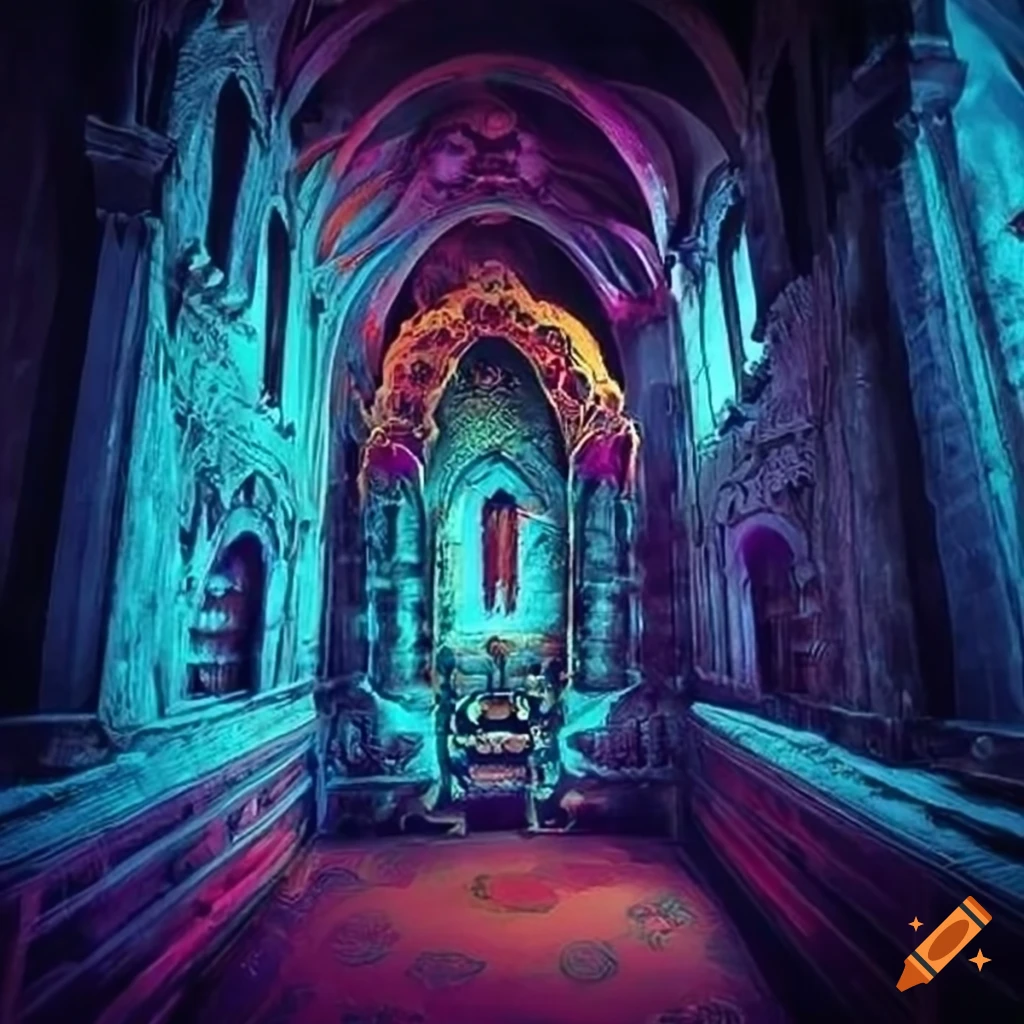 Art deco exotic building on Craiyon