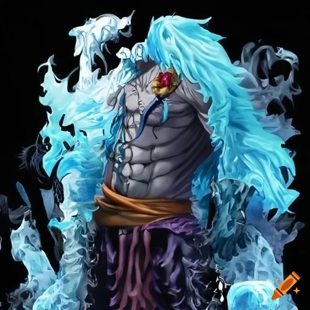 Ice giant pirate in one piece style on Craiyon