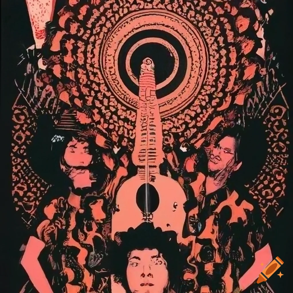 Vintage surreal and trippy comic book cover on Craiyon