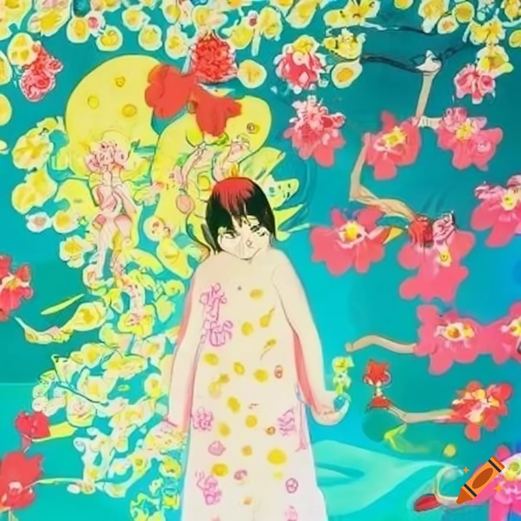Artwork titled the rite of spring by chiho aoshima on Craiyon