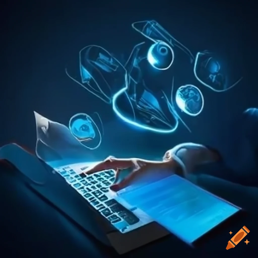 Technology icon on Craiyon