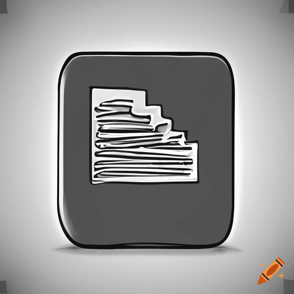 Markup text generator icon on Craiyon