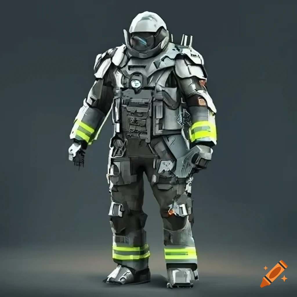 Hi-tech superhero power armor on Craiyon