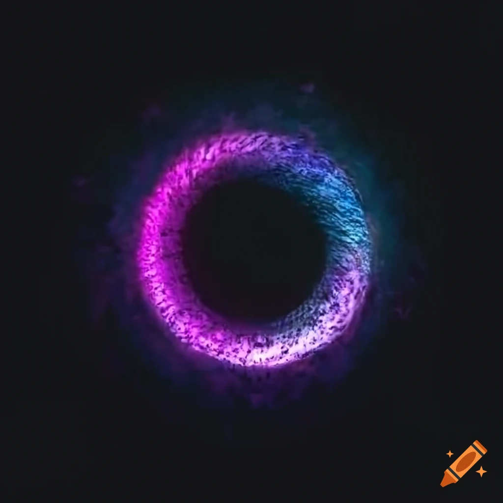 Neon explosion abstract art on Craiyon