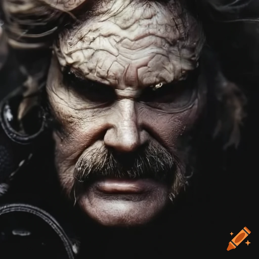 Kurt russell as locutus of borg