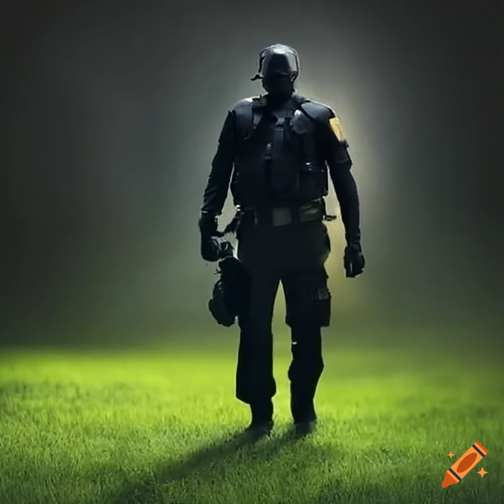 Futuristic sci-fi fantasy digital portrait of a sci-fi soldier with ...