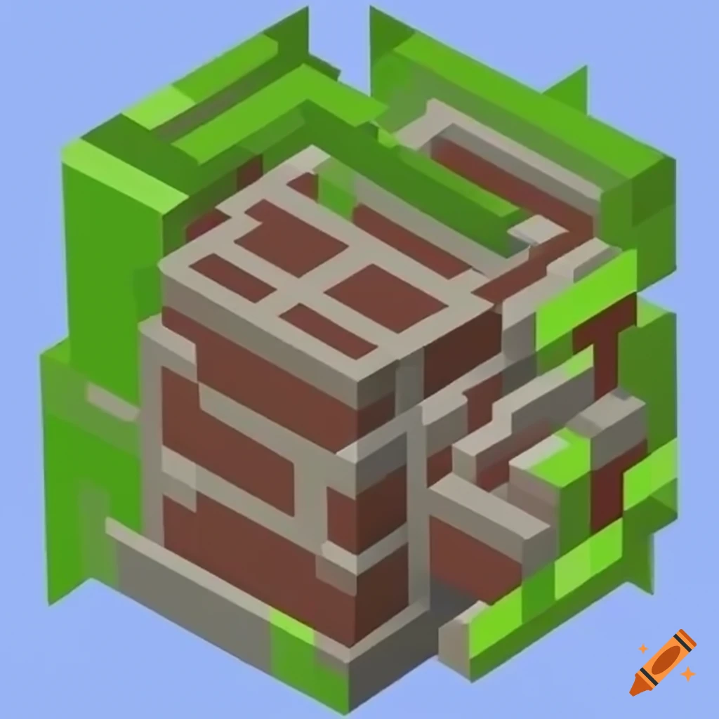 Minecraft Structure Planner on Craiyon