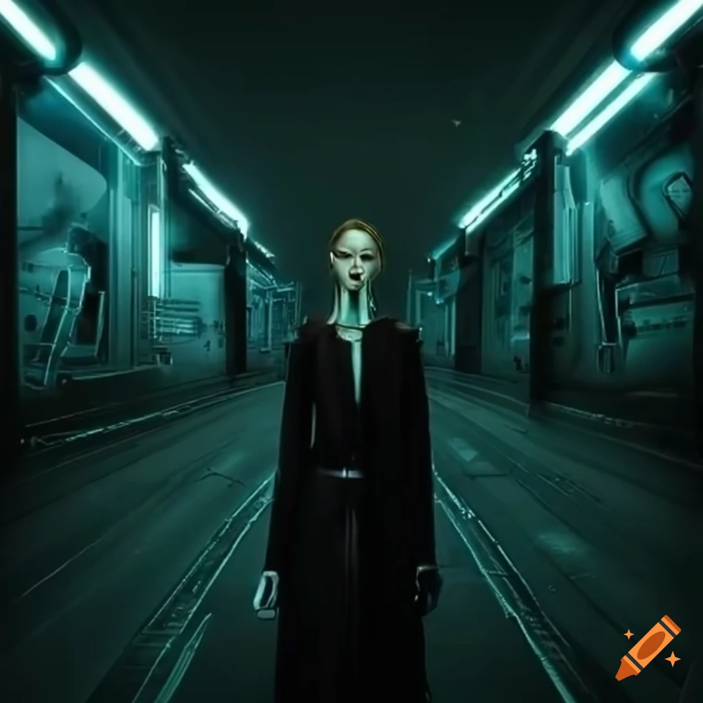 Ultra-realistic futuristic sci-fi city