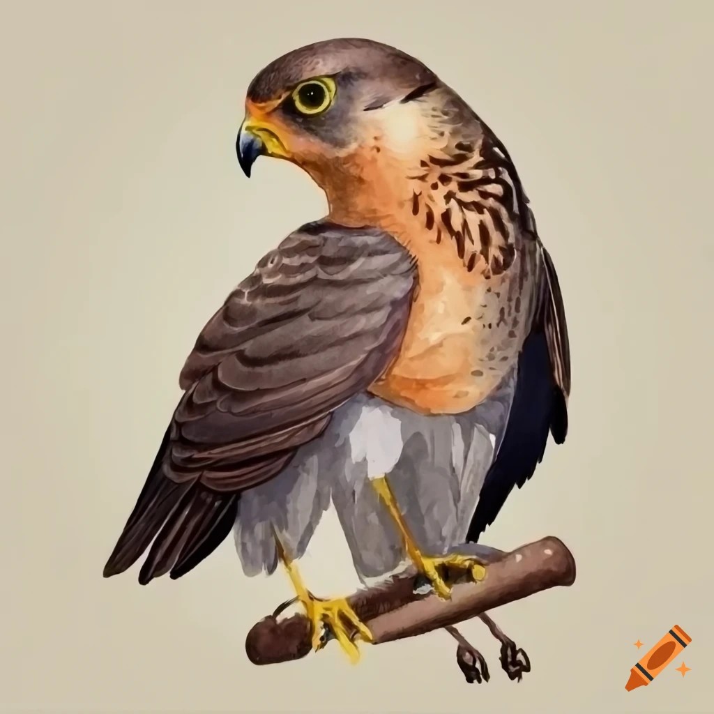 How To Draw A Falcon Head