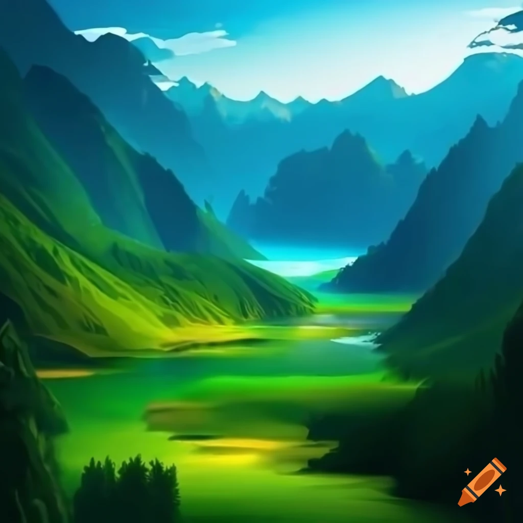 Beautiful landscape background