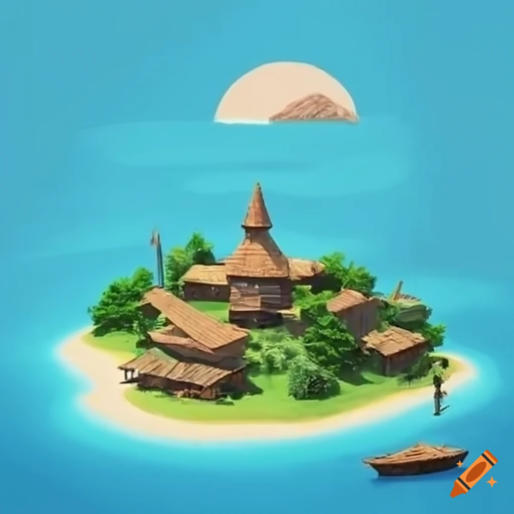 Logo design for sii branch on a caribbean island on Craiyon