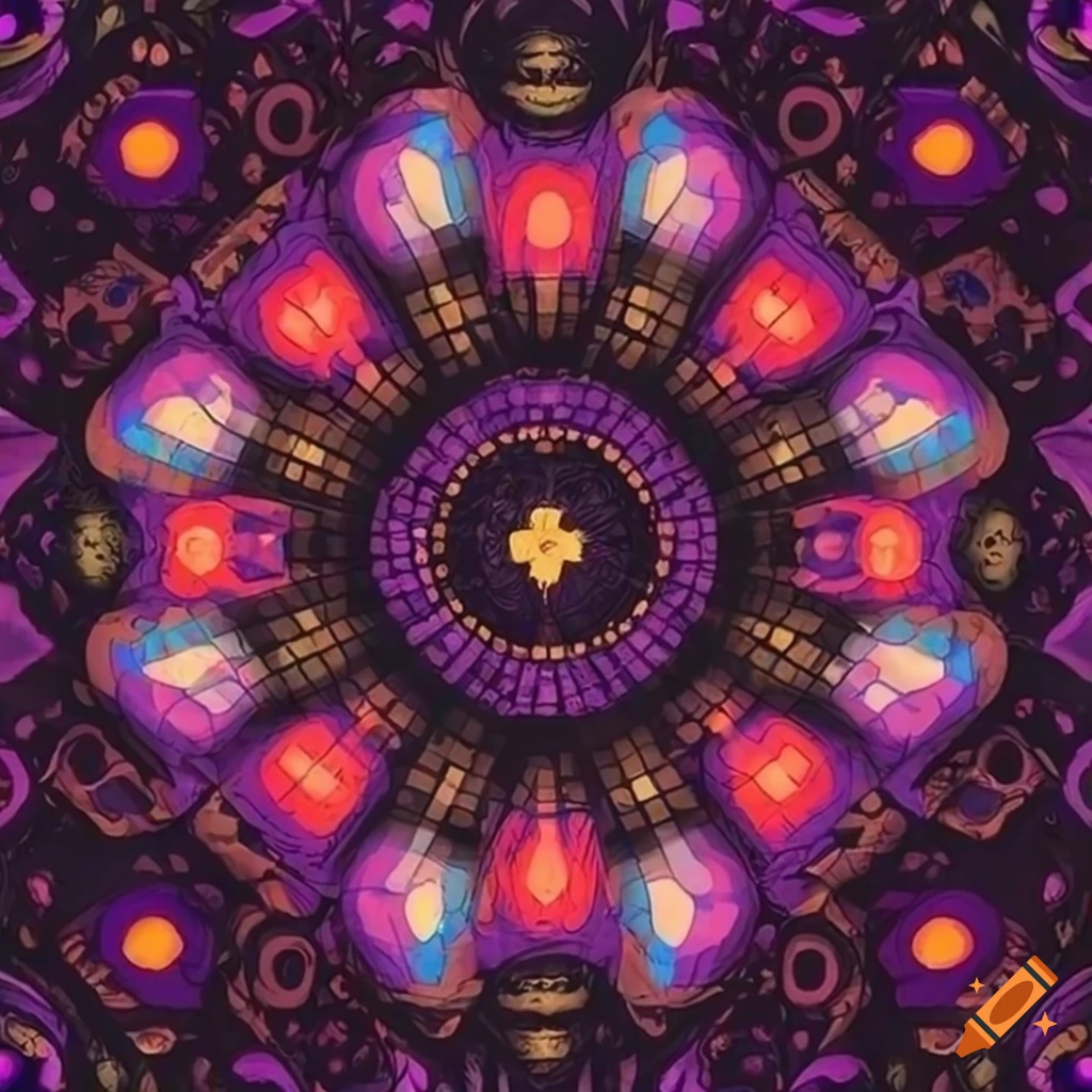 Disco-inspired t-shirt pattern on Craiyon