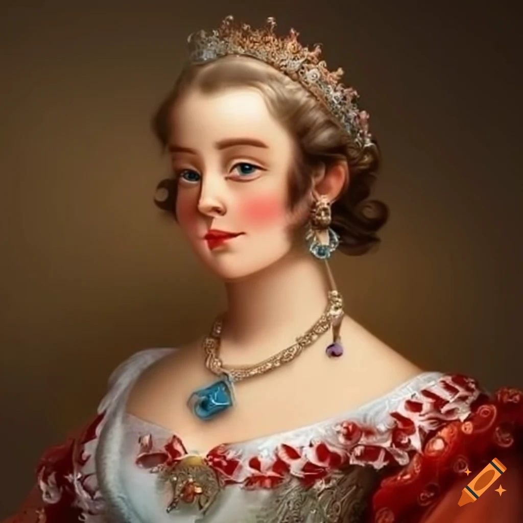 Portrait of princesa isabel on Craiyon