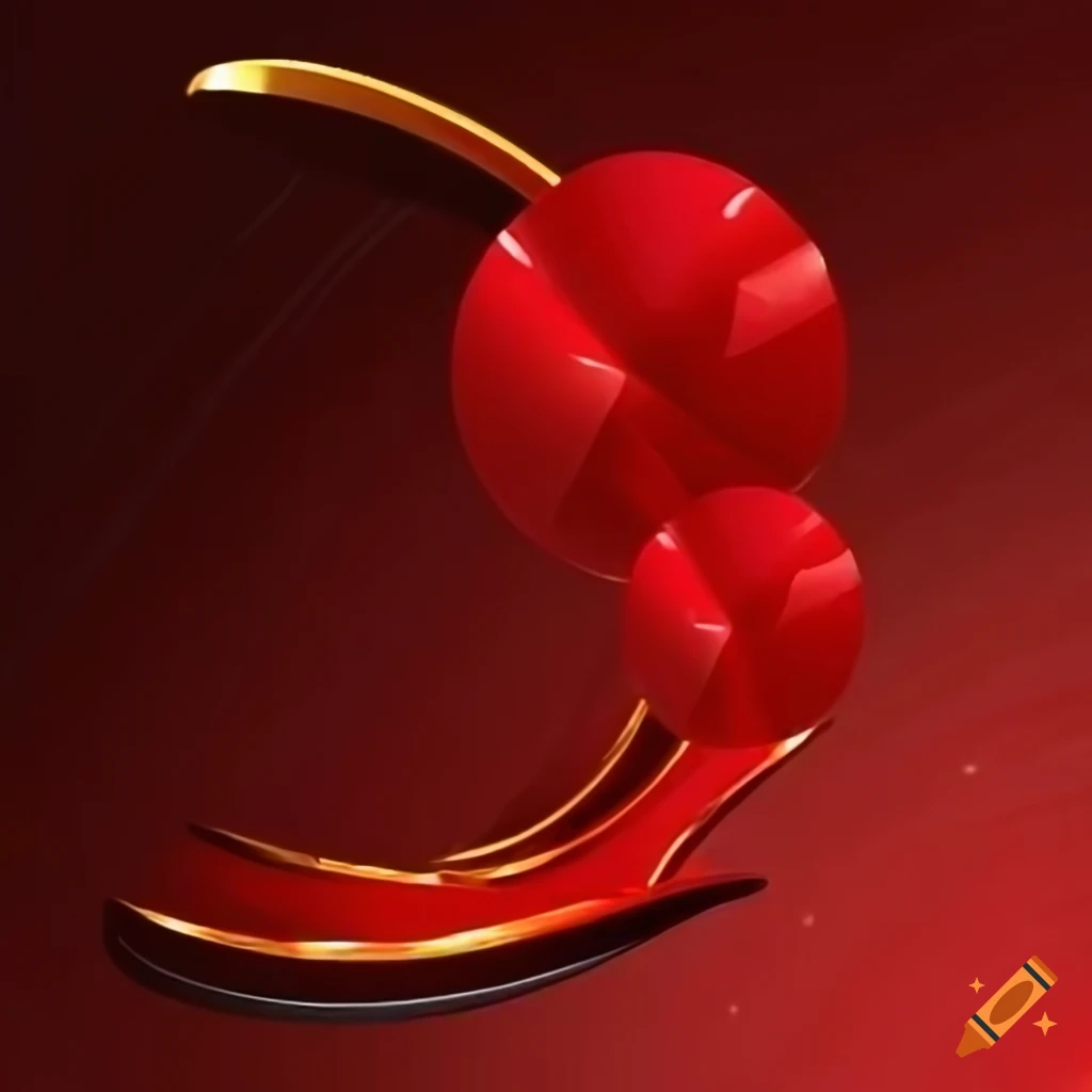 Red and gold color combination