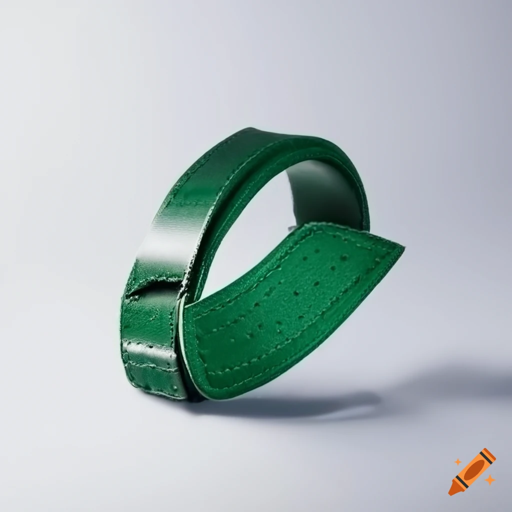 Green belt logo on a white background on Craiyon