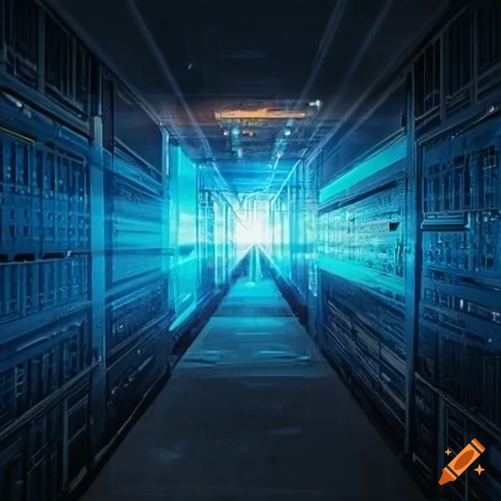 Server visibility impact illustration on Craiyon