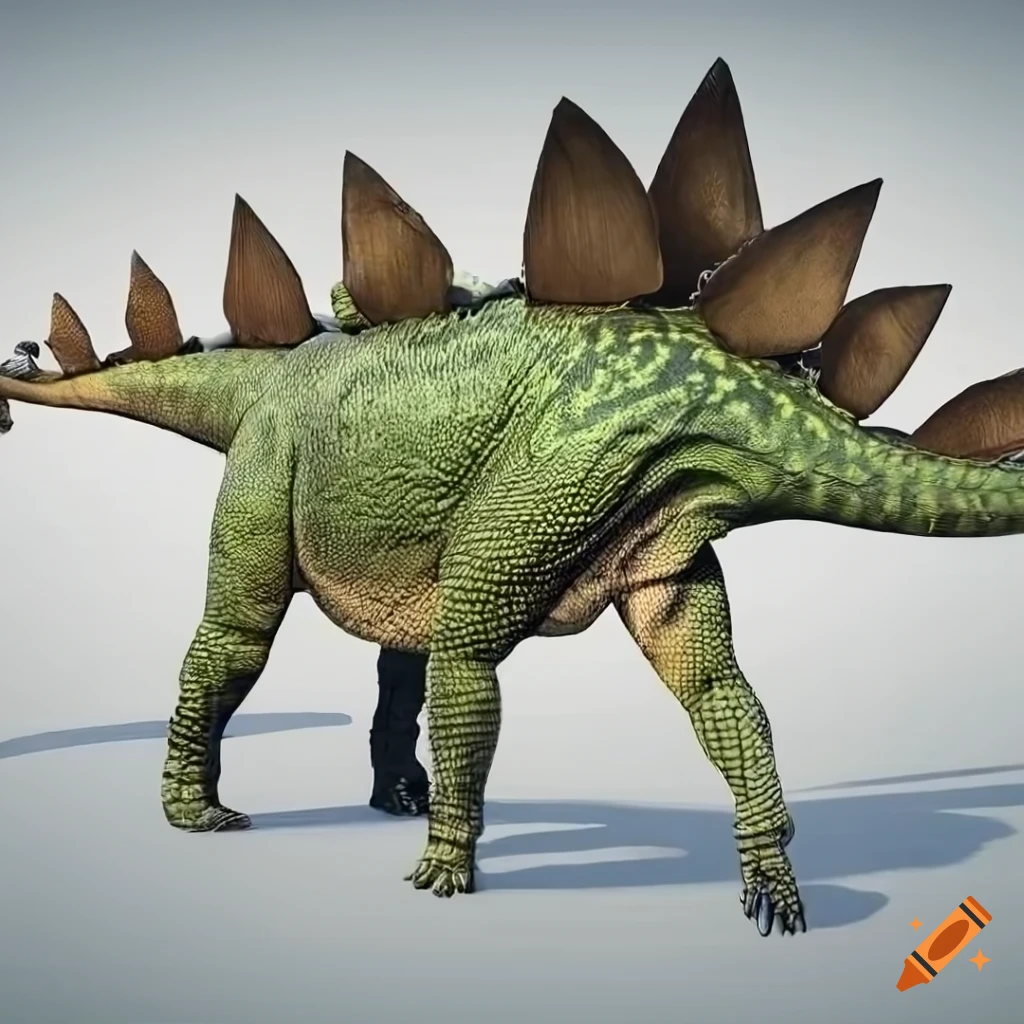 Steiff - Spott stegosaurus, light up belly, night light