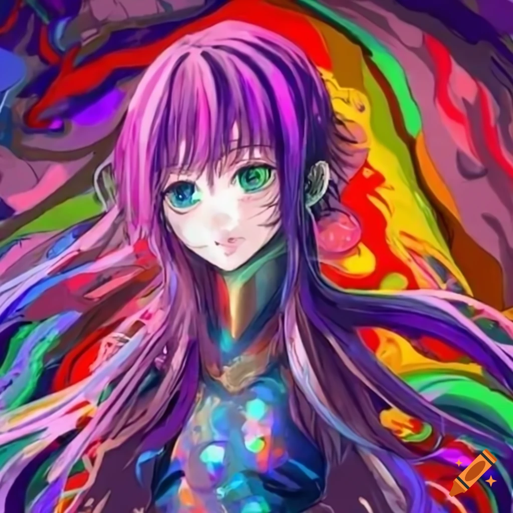 Abstract artwork titled 'echoes abyss' on Craiyon