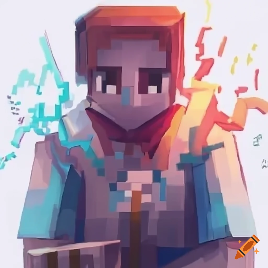 Minecraft nickname mastery logo on Craiyon