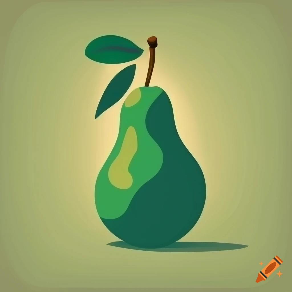 Vintage pear tree chromolithograph poster on Craiyon