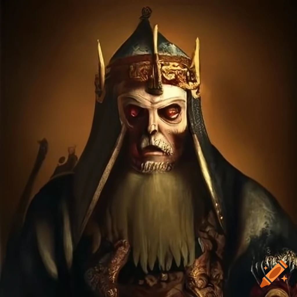 Medieval-inspired artwork of a forgotten phantom on Craiyon