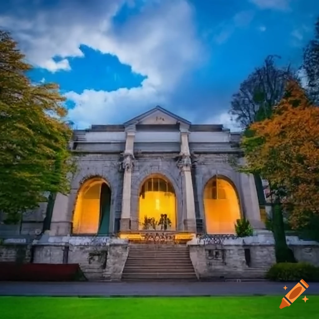 View of a medium-sized library