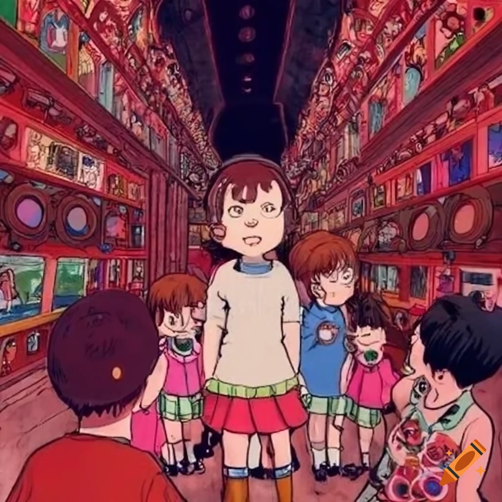 Collaborative Artwork By Chris Ware Takashi Murakami Chiho Aoshima collaborative-artwork-by-chris-ware-takashi-murakami-chiho-aoshima