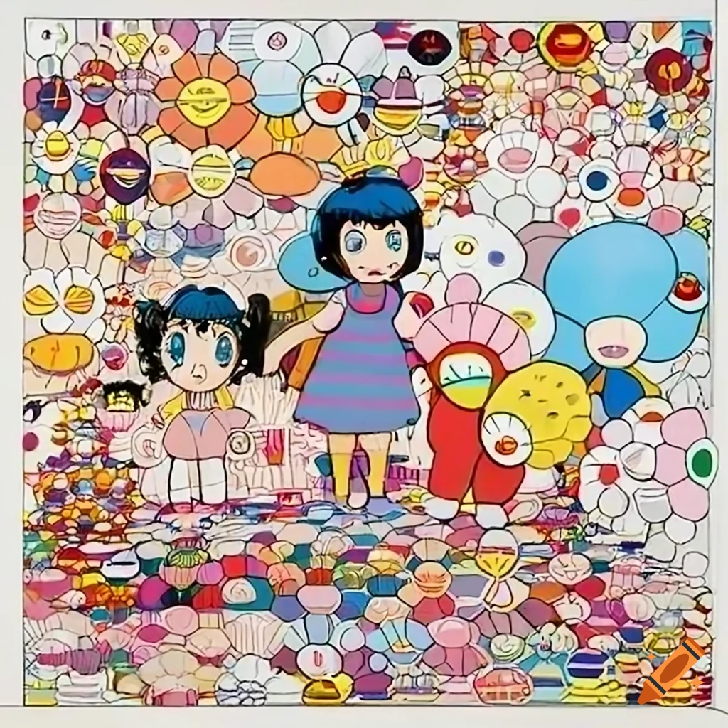 Collaborative Supermarionation artwork by Chris Ware, Takashi Murakami ...