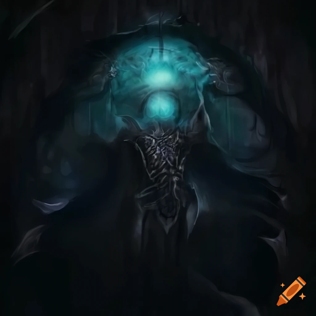 Abstract artwork titled 'echoes abyss'