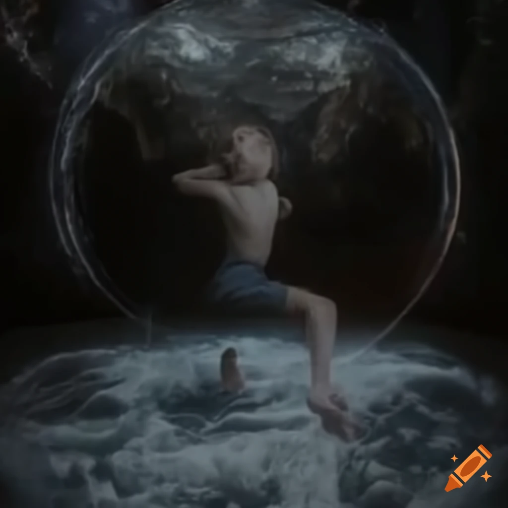 Image of casting water spells on Craiyon