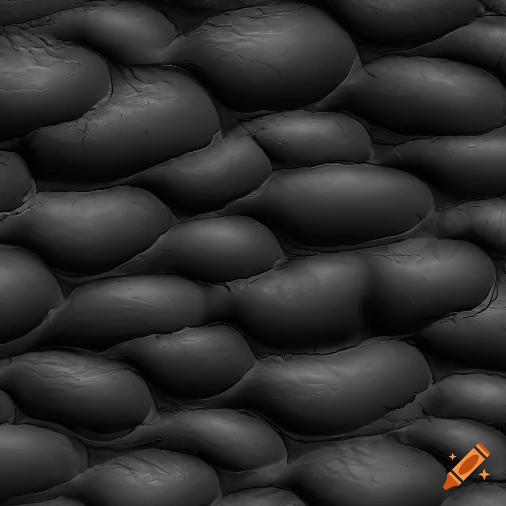 Seamless grayscale dragon scale texture on Craiyon