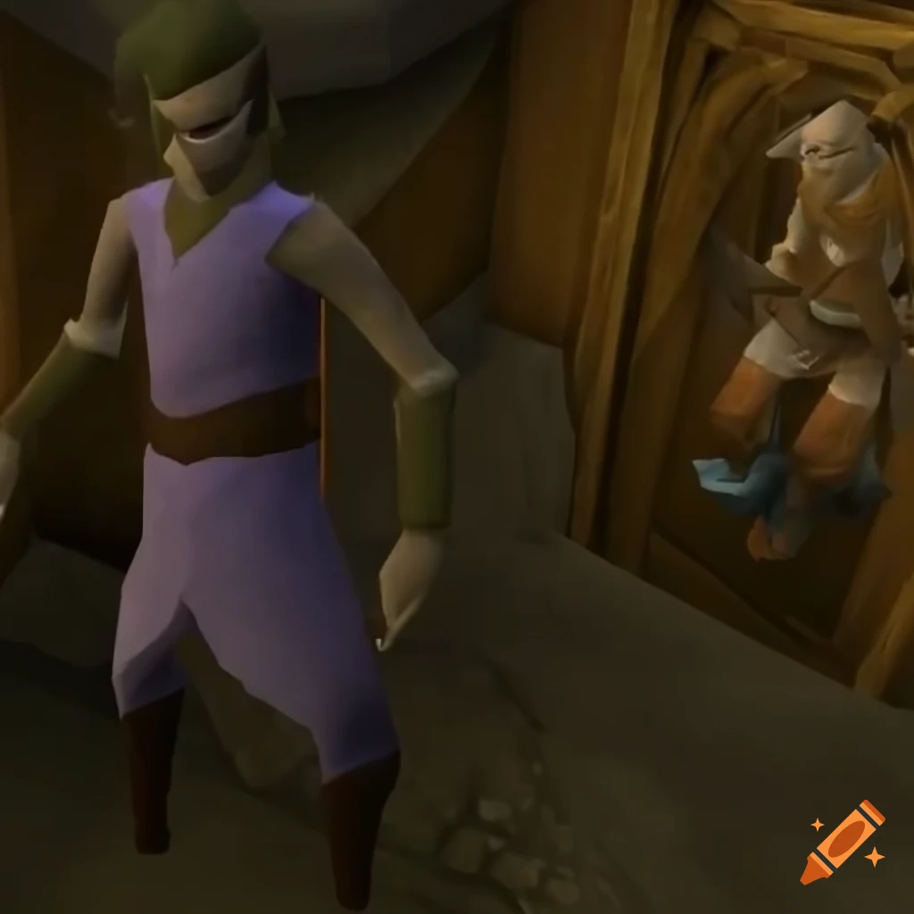Image of runescape adventurers on Craiyon