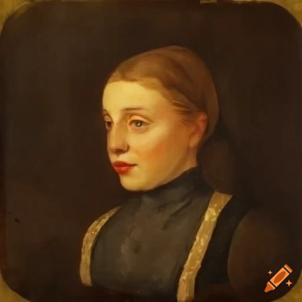 Portrait of marjorie taylor greene in the style of van gogh on Craiyon