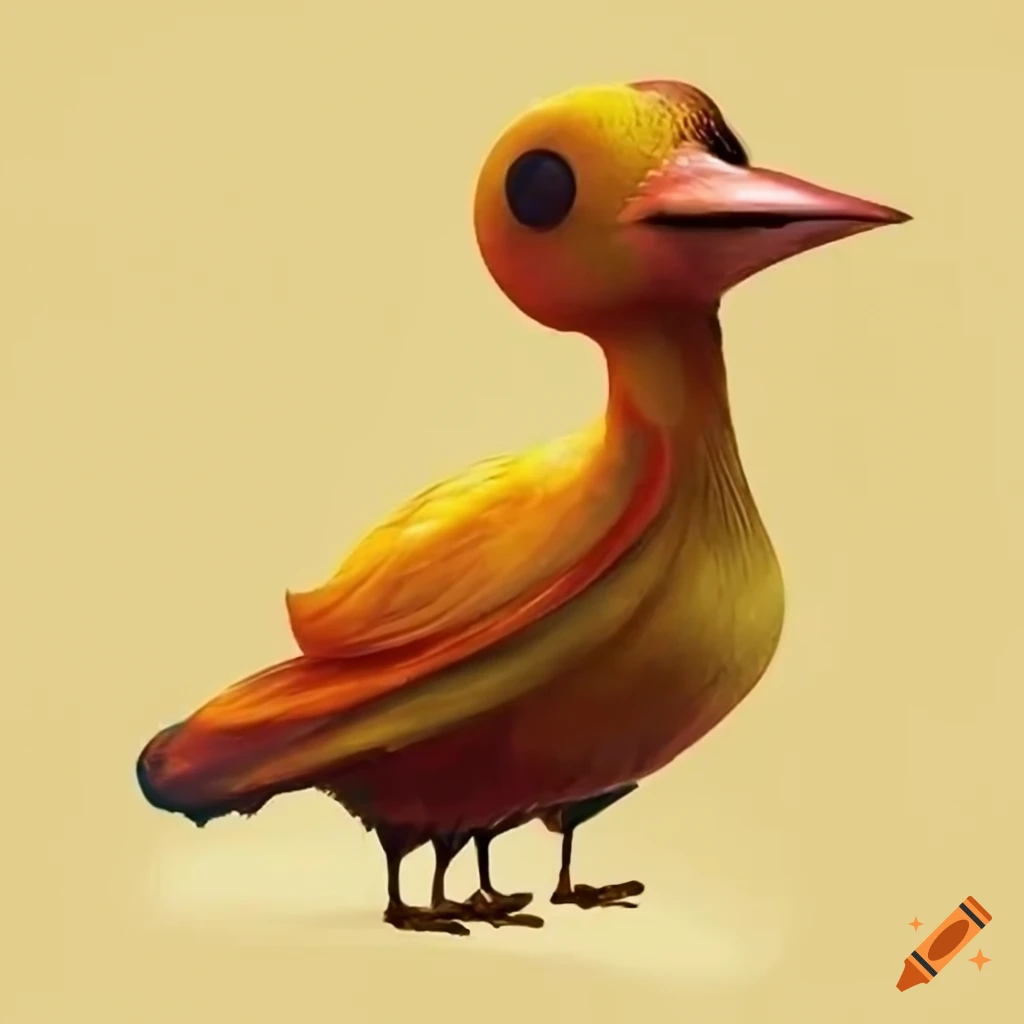 Modern dodo bird illustration on Craiyon