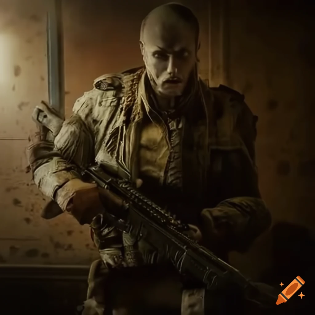 80s-style movie poster of fallout: new vegas on Craiyon