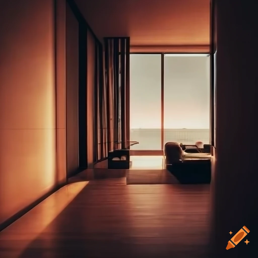 Luxury hotel room with balcony on Craiyon