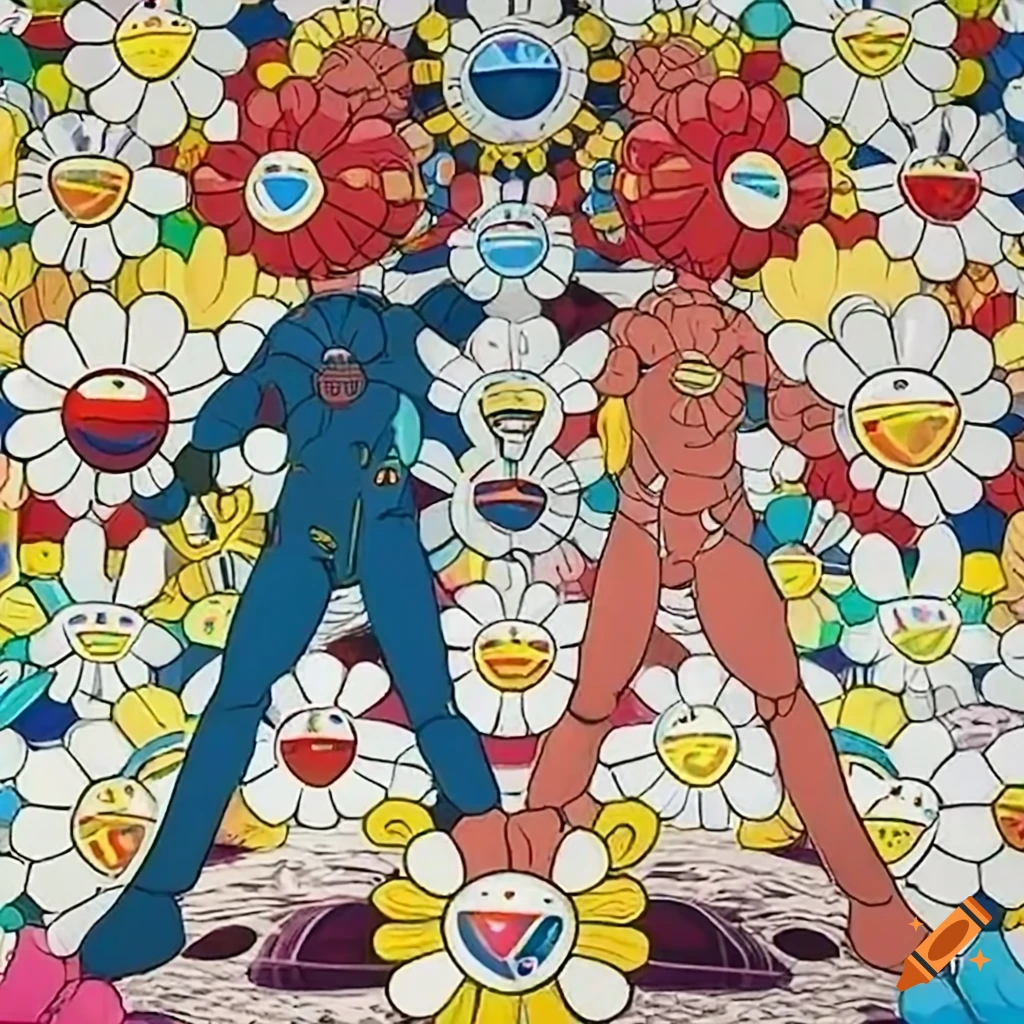 Collaborative Supermarionation artwork by Chris Ware, Takashi Murakami ...
