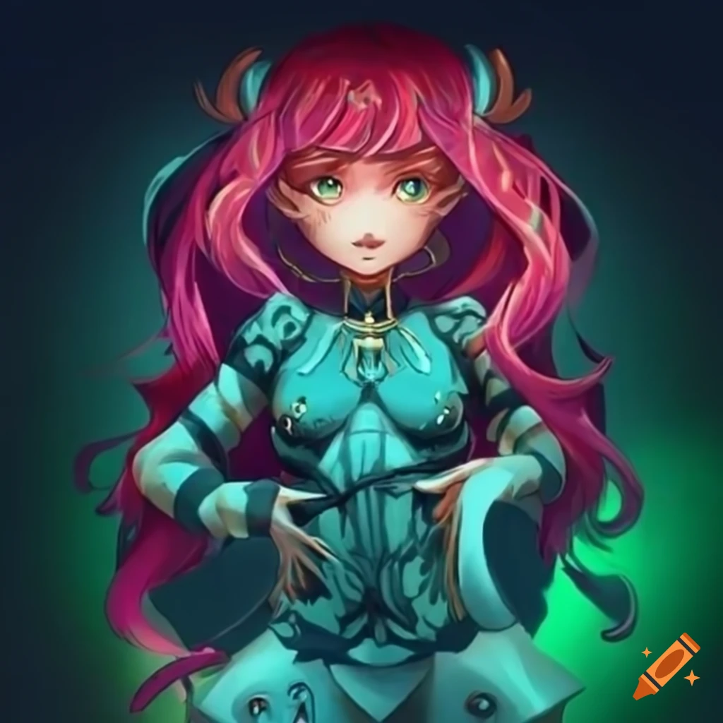 Empress of light character from terraria anime on Craiyon