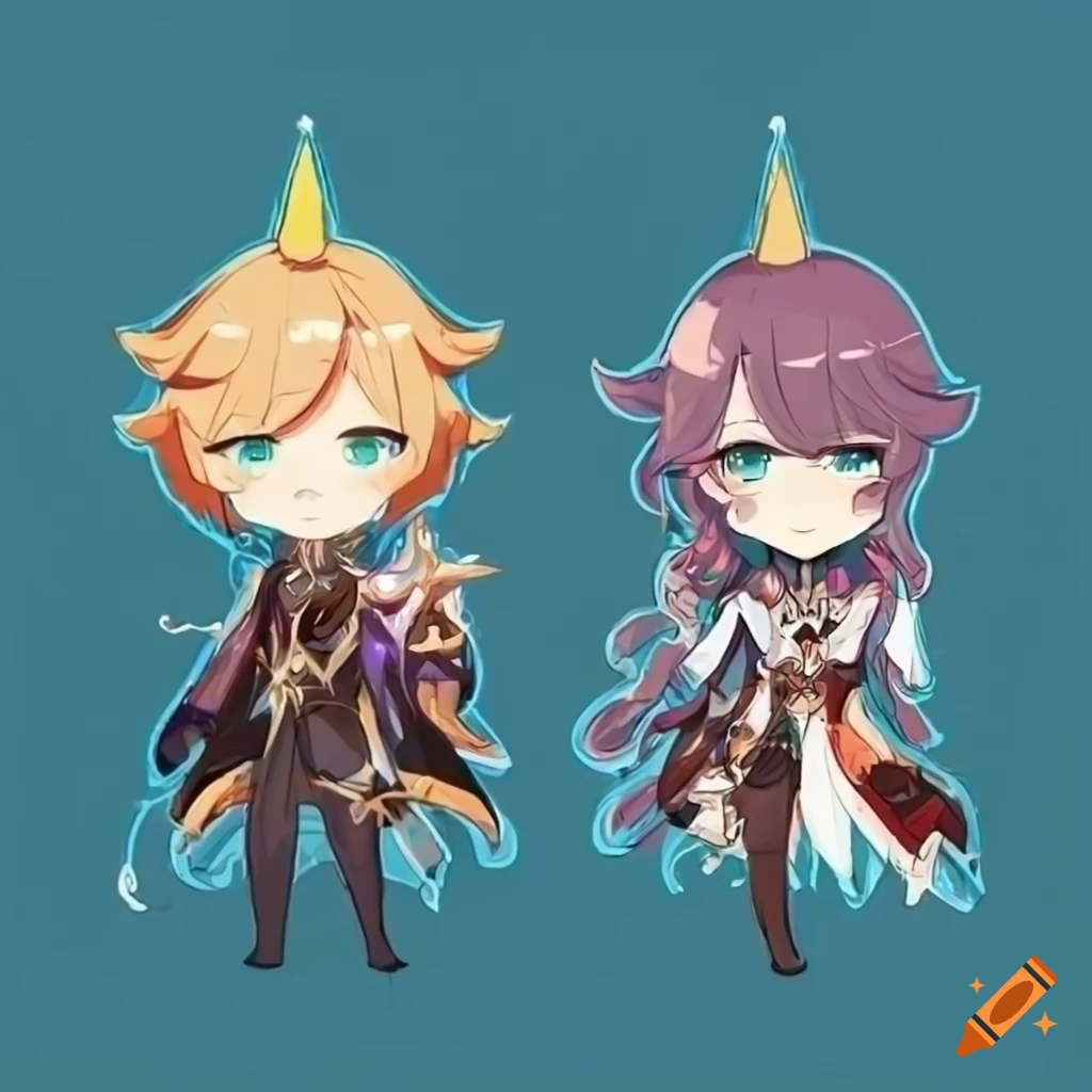 Anime-style birthday card on Craiyon