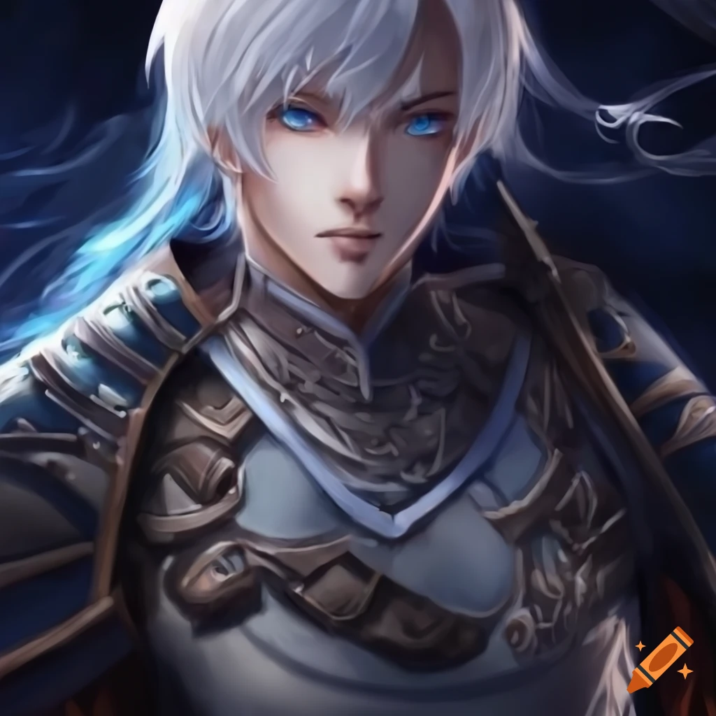 Anime Style Portrait Of A Guy In Chinese Armor On Craiyon