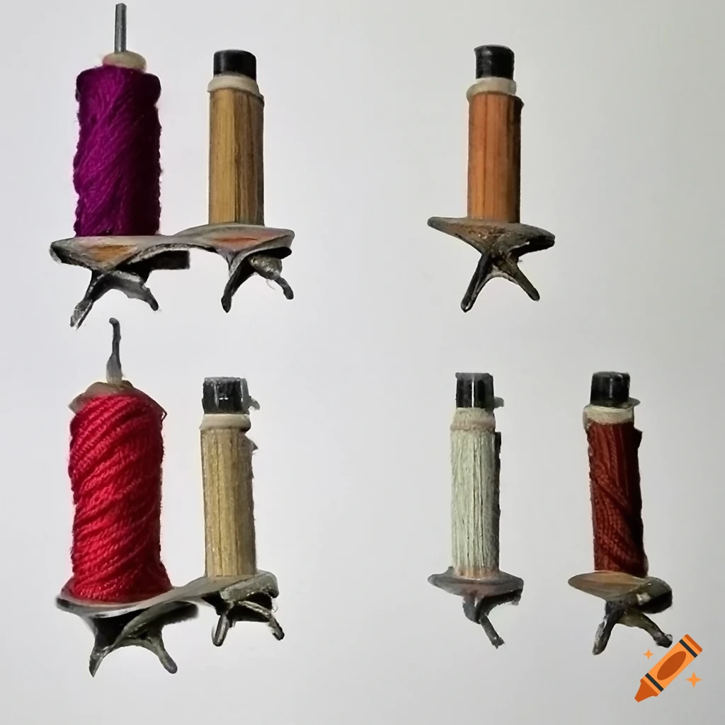 Unique star-shaped yarn creation