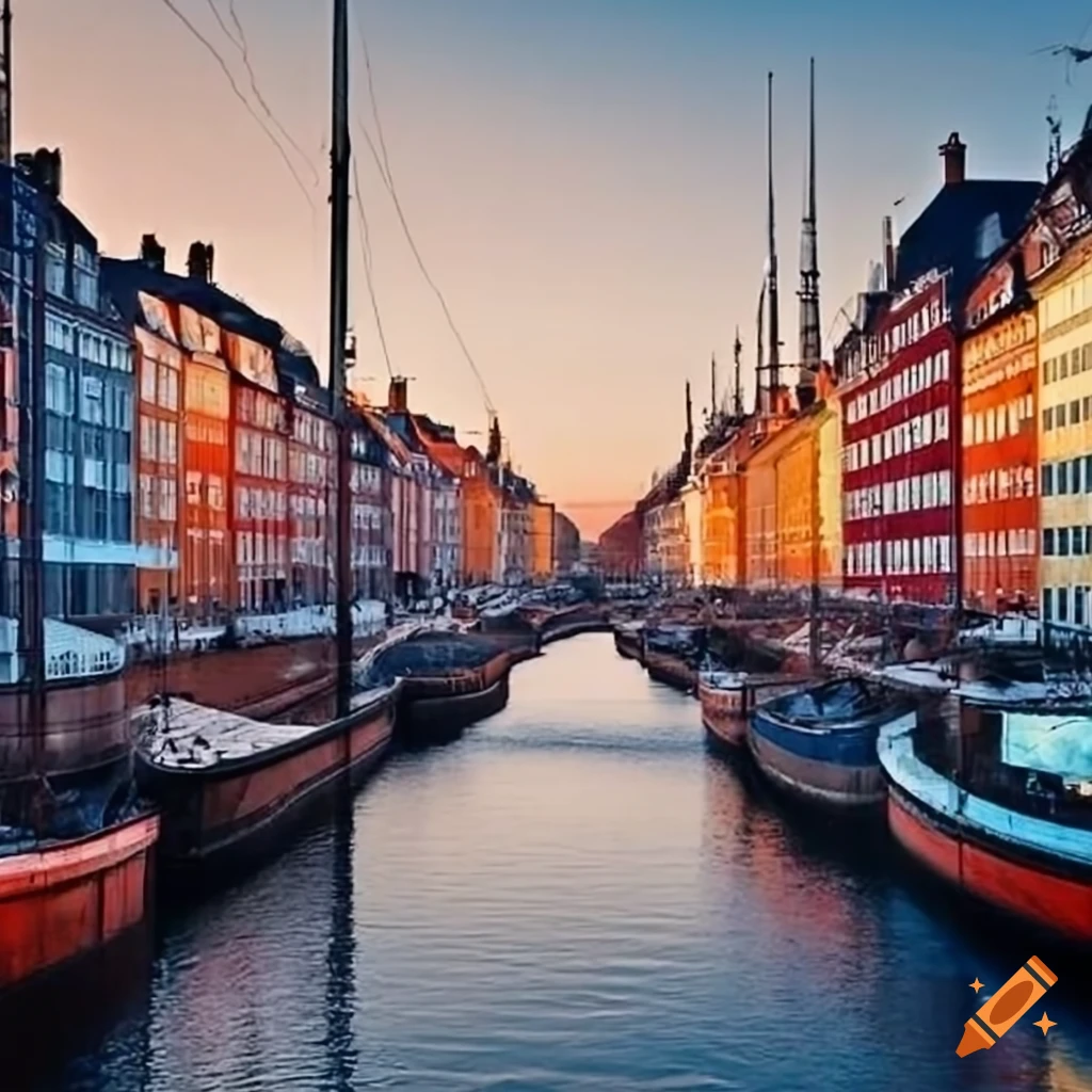 Copenhagen cityscape