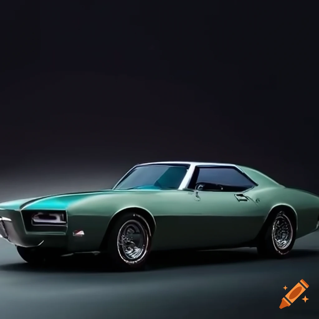 Minimalistic design of pontiac firebird on Craiyon